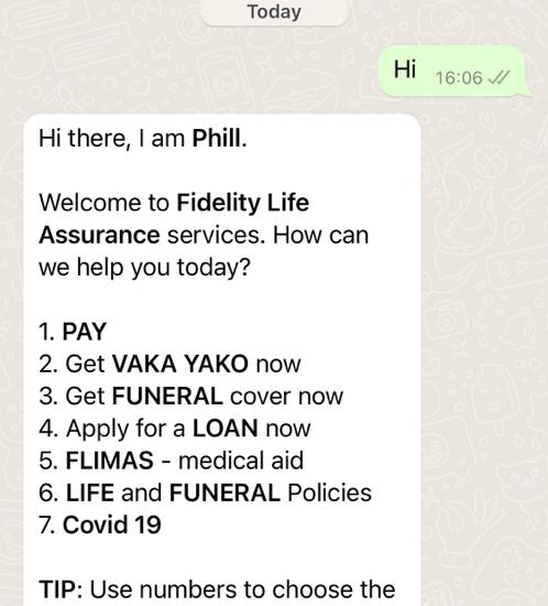 Vaka Yako - Fidelity Life Assurance